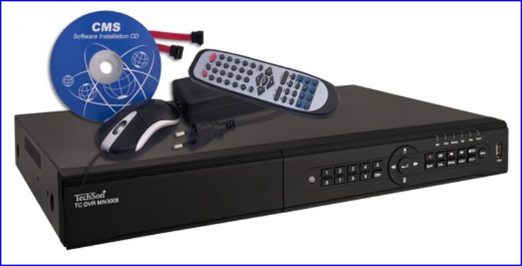 TechSon DVR és kamera rendszer