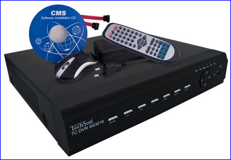 TechSon DVR és kamera rendszer